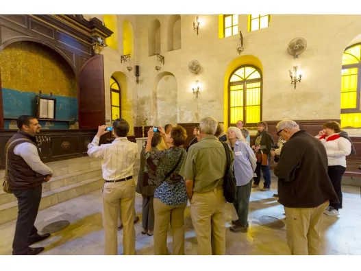 Maimonides Synagogue in Cairo - Inside-Egypt