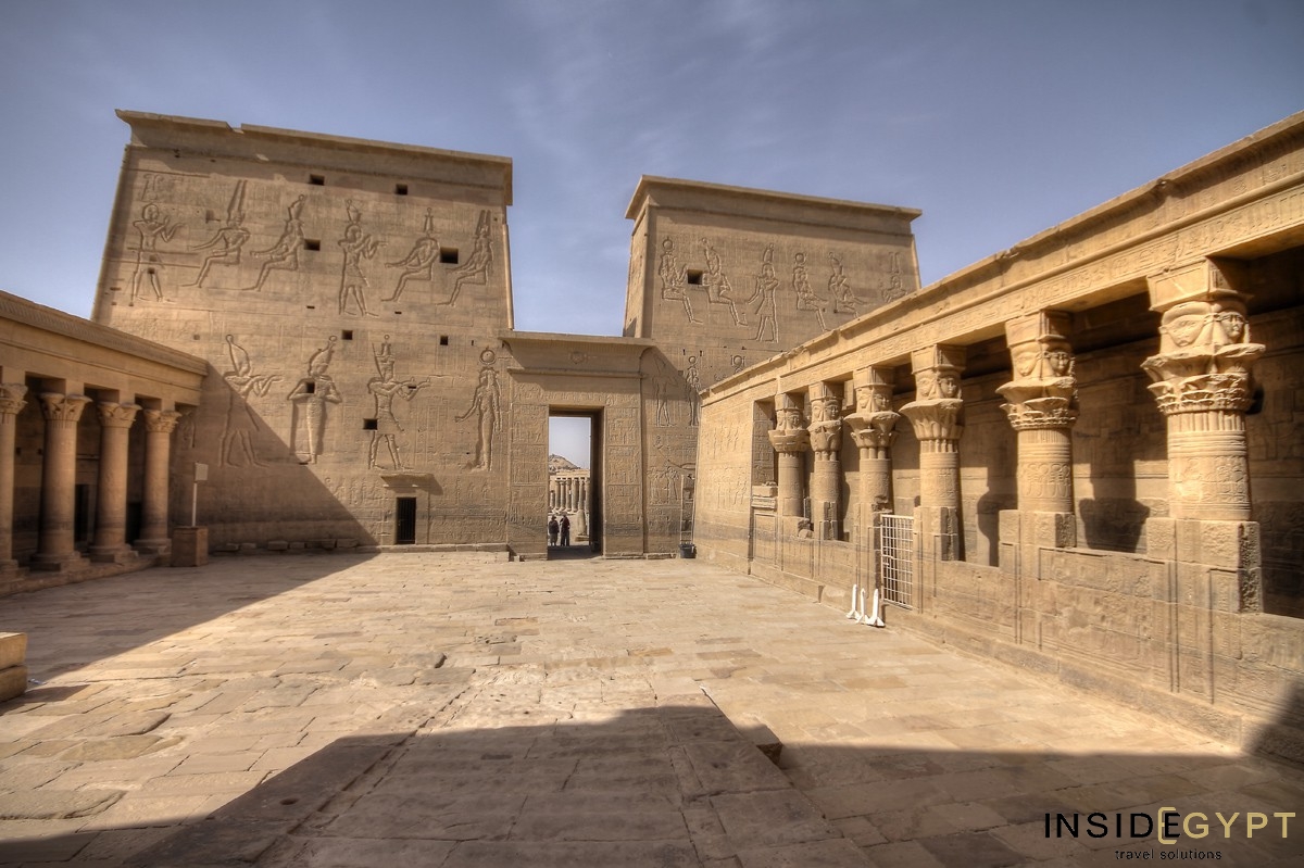 The temple of Isis - Inside-Egypt